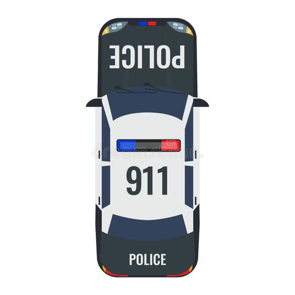 Police Car Top View Stock Illustrations – 734 Police Car Top View Stock ...