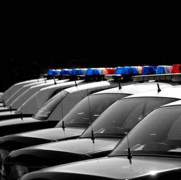 Police Cars stock image. Image of grey, shiny, bright - 3621227