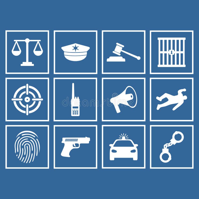 Police Icon Vector Design Symbol Stock Vector - Illustration of ...