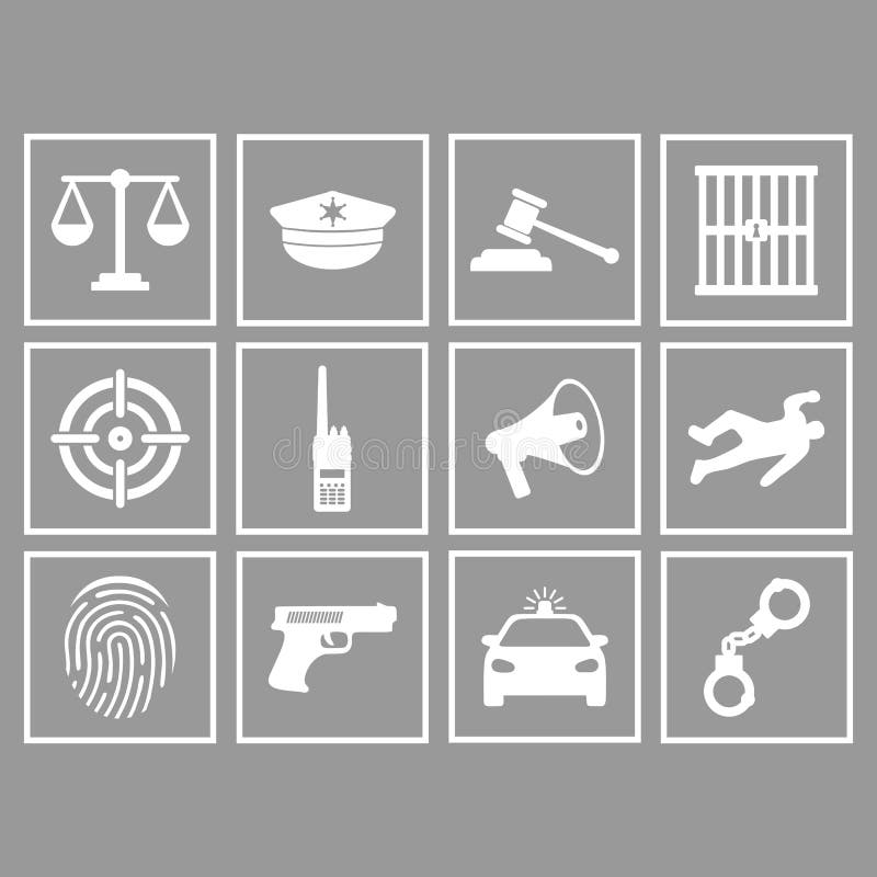 Police Icon Vector Design Symbol Stock Vector - Illustration of icons ...