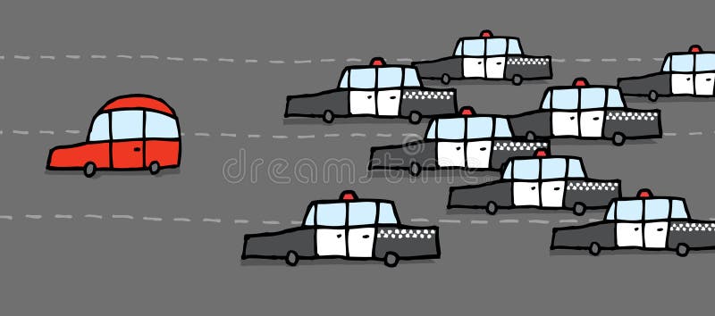 Police Chasing Stock Illustrations – 278 Police Chasing Stock ...