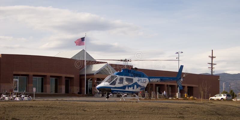 Police chopper 1 stock image. Image of enforcement, blade - 564553