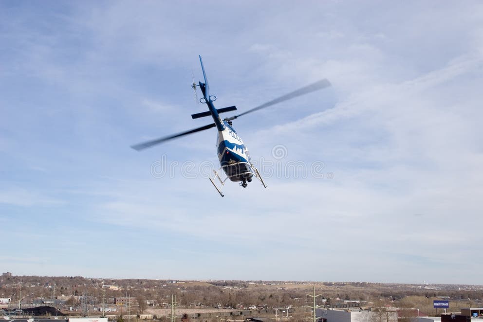Police chopper 2 stock photo. Image of spotlight, helo - 564554