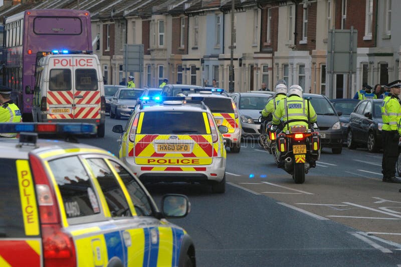 Police convoy editorial photography. Image of constabulary - 22507937