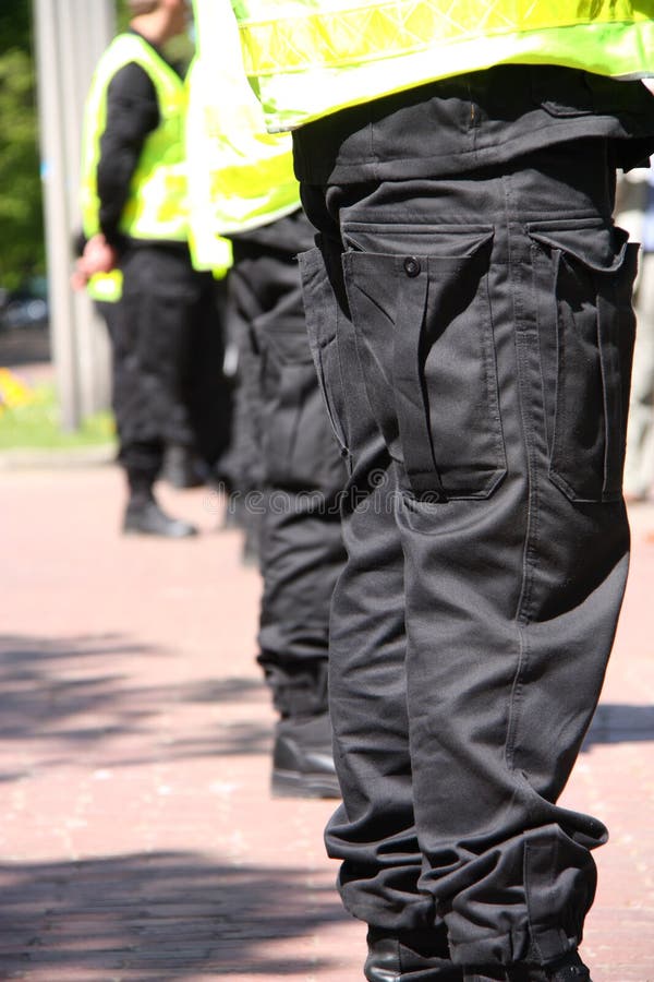 Police cordon stock image. Image of resistance, regulate - 9196665