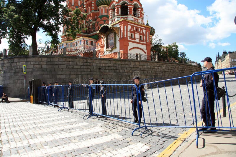Police cordon editorial stock image. Image of square - 42712339