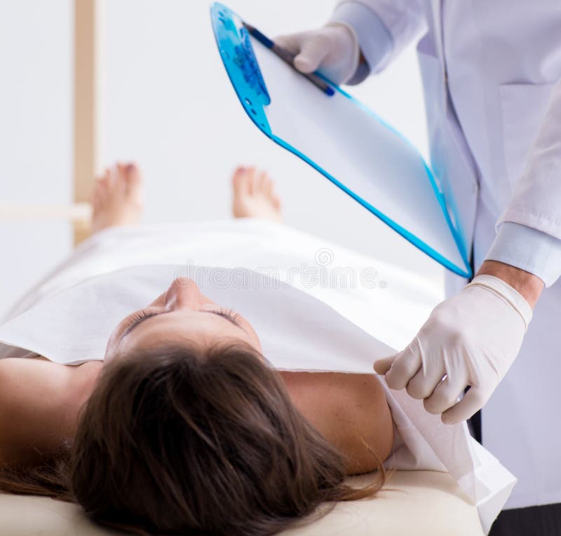 Police Coroner Examining Dead Body Corpse in Morgue Stock Image - Image ...