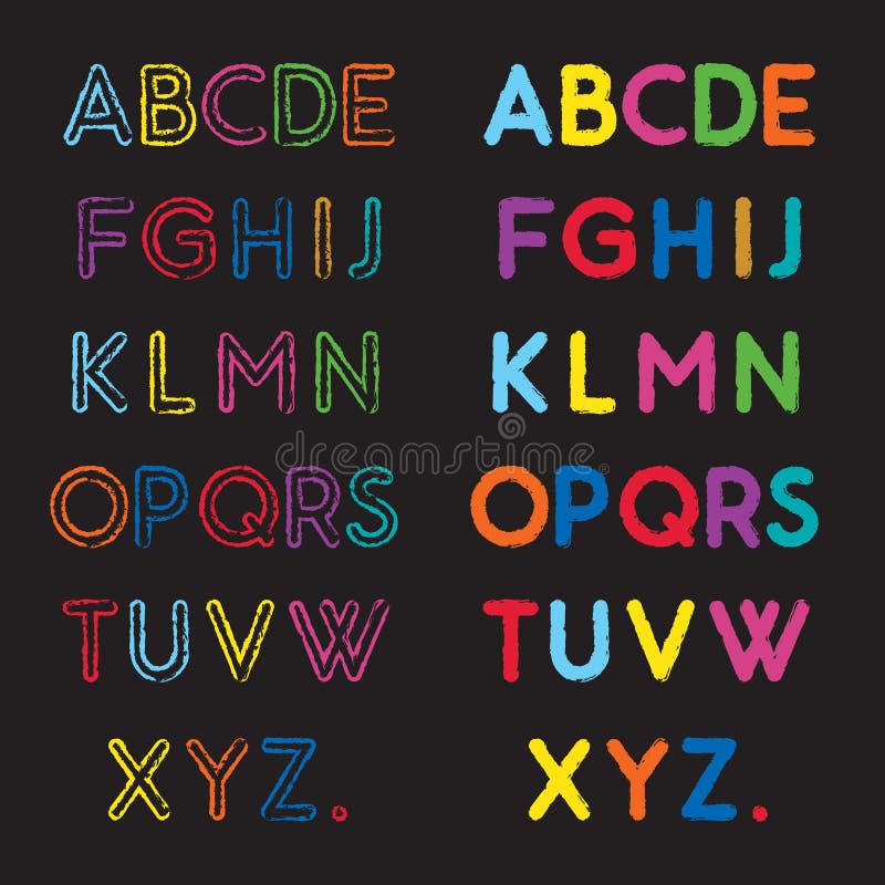 Police d'ABC illustration de vecteur. Illustration of livre - 39273617