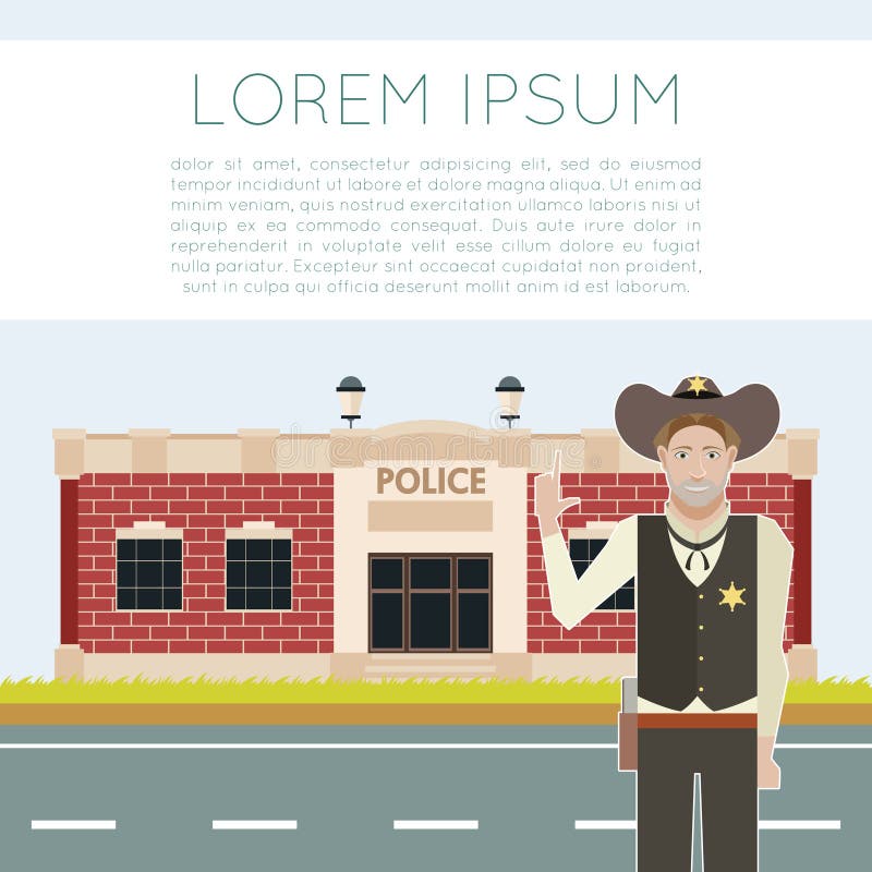 Police department banner 2 stock vector. Illustration of crime - 74357427