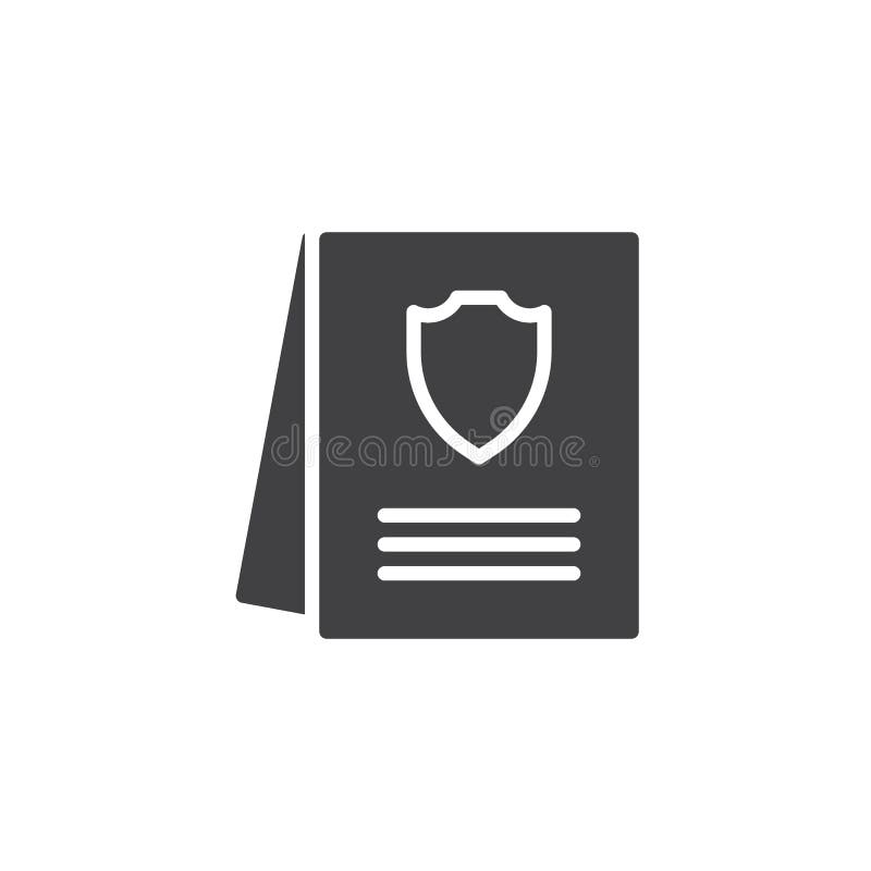 Police Document File Line Icon Stock Vector - Illustration of outline ...