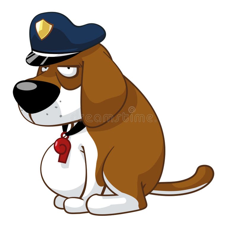 Police Dog Cartoon Stock Illustrations – 1,928 Police Dog Cartoon Stock ...