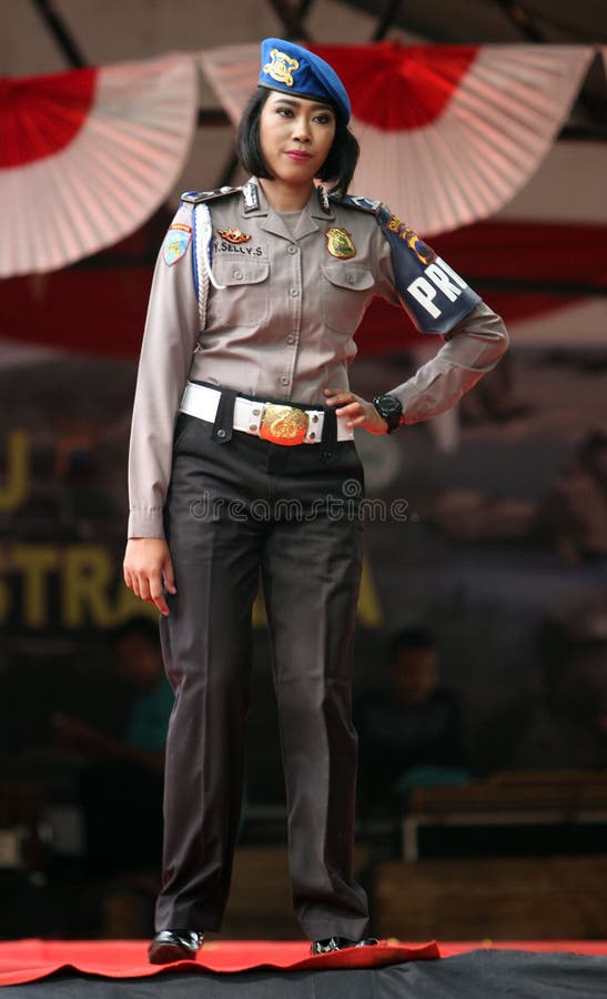 Police fashion show editorial image. Image of solo, competition - 71485930