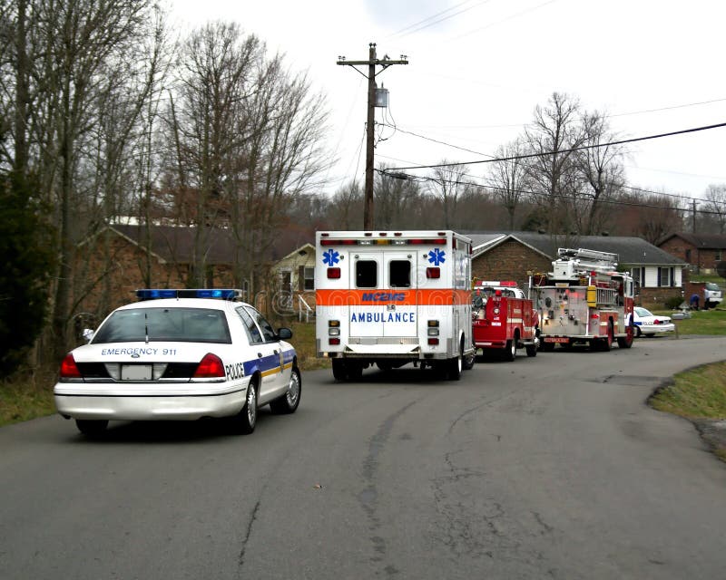 Police Fire Rescue stock photo. Image of firetruck, services - 572762