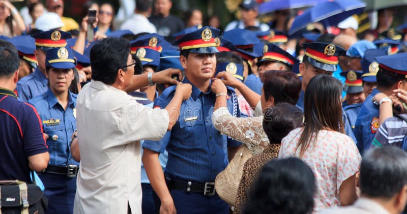 Police Force Recruitment, Manila, Philippines Editorial Stock Image ...