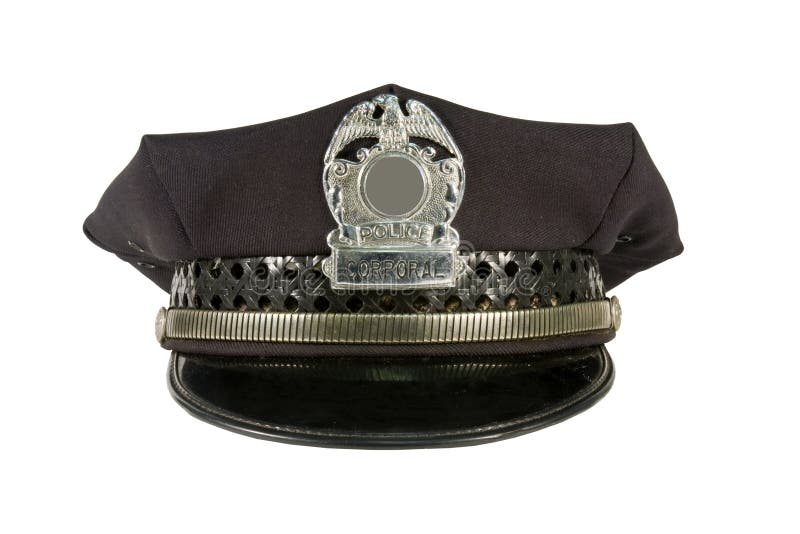 Police hat stock photo. Image of isolated, cover, officer - 18338968