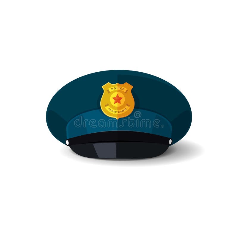 Policeman Cap Stock Illustrations – 8,392 Policeman Cap Stock ...