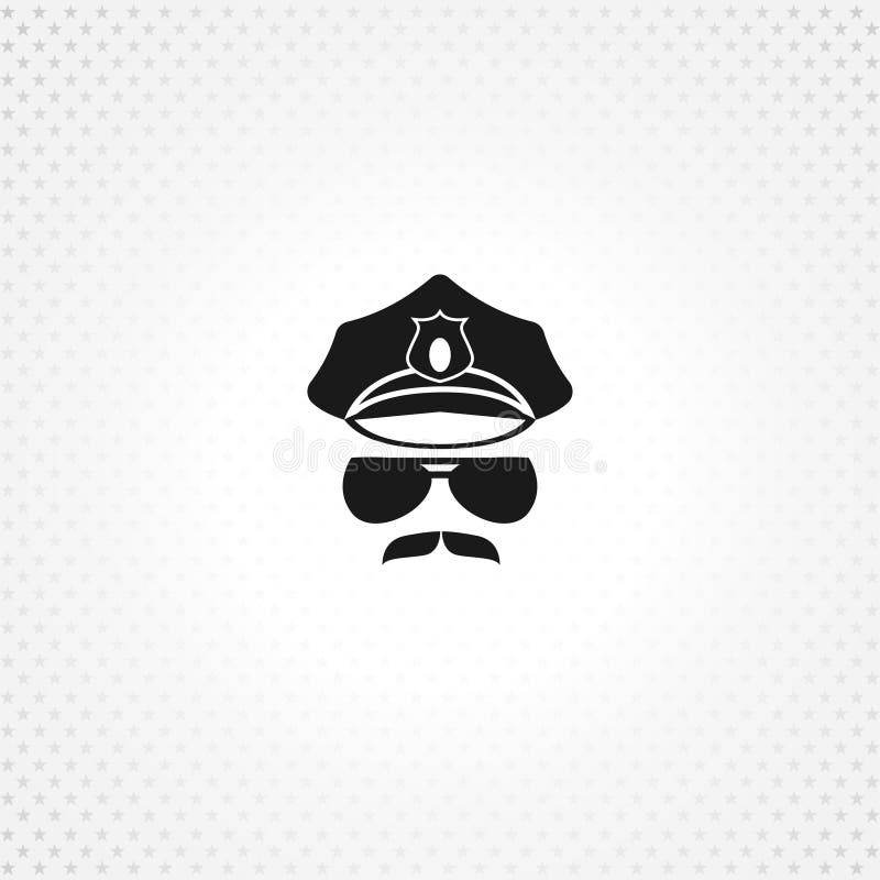 Police Head Clipart. Police Avatar Colorful Flat Icon Stock Vector ...