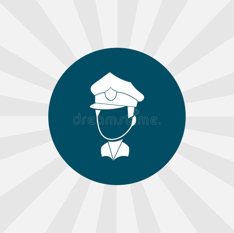 Police Head Clipart. Police Avatar Colorful Flat Icon Stock Vector ...