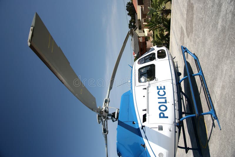 Police Helicopter stock image. Image of backlit, black - 1510281