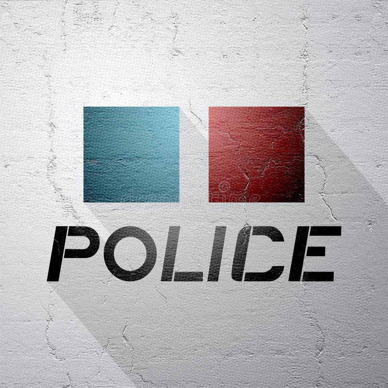 Police icon stock illustration. Illustration of guard - 97390893