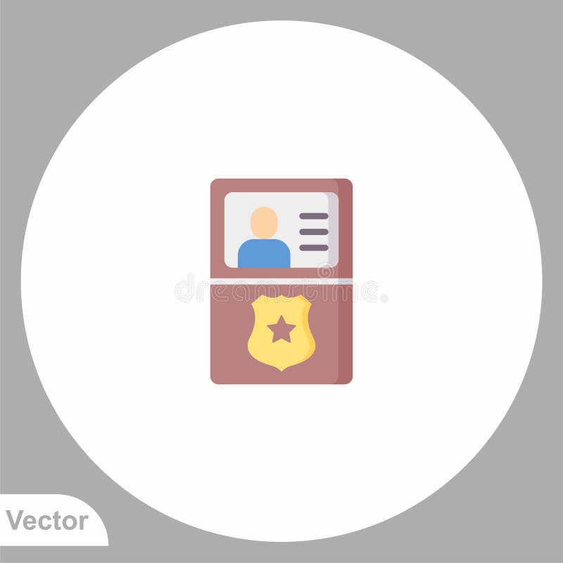 Police Identity Card Stock Illustrations – 664 Police Identity Card ...