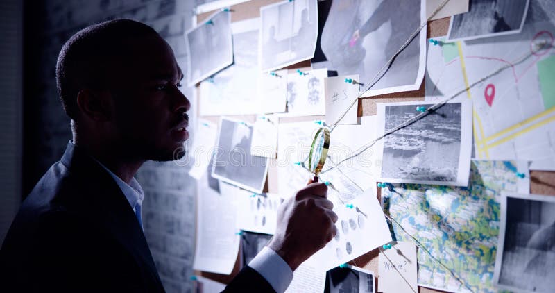 Police Inspection Looking for Clues Stock Image - Image of crime ...