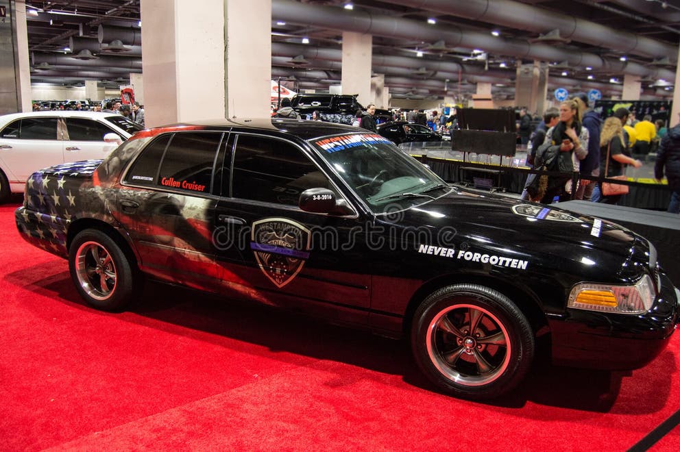 Police Interceptor Special Edition Car Editorial Image - Image of west ...