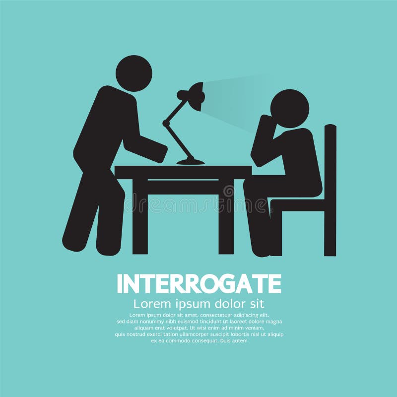 Police Interrogation Stock Illustrations – 276 Police Interrogation ...