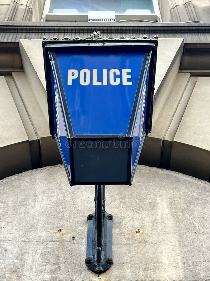 Police Lamp stock photo. Image of police, fashioned - 295126394