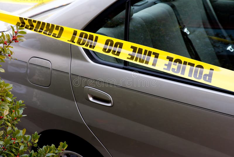 Police Line stock image. Image of trespass, evidence - 12083951