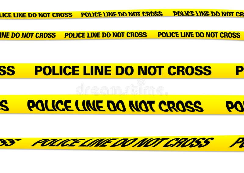 Police Line Tape stock photo. Image of criminal, duty, sergeant - 424344