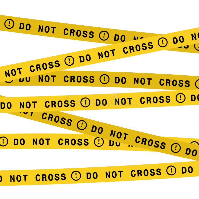 Police Do Not Cross Stock Illustrations – 1,388 Police Do Not Cross ...