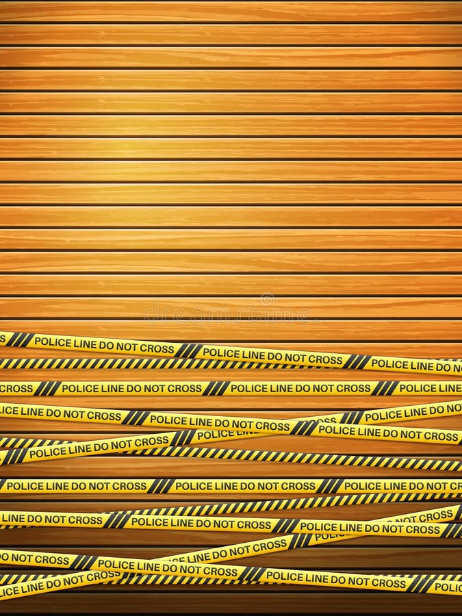 Police line tape stock vector. Illustration of cross - 260099629