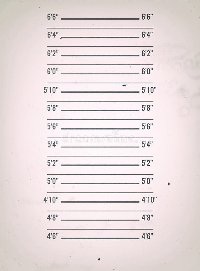 Police Photo Lineup Template