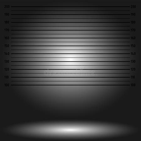 Police Lineup or Mugshot Background Stock Illustration - Illustration ...