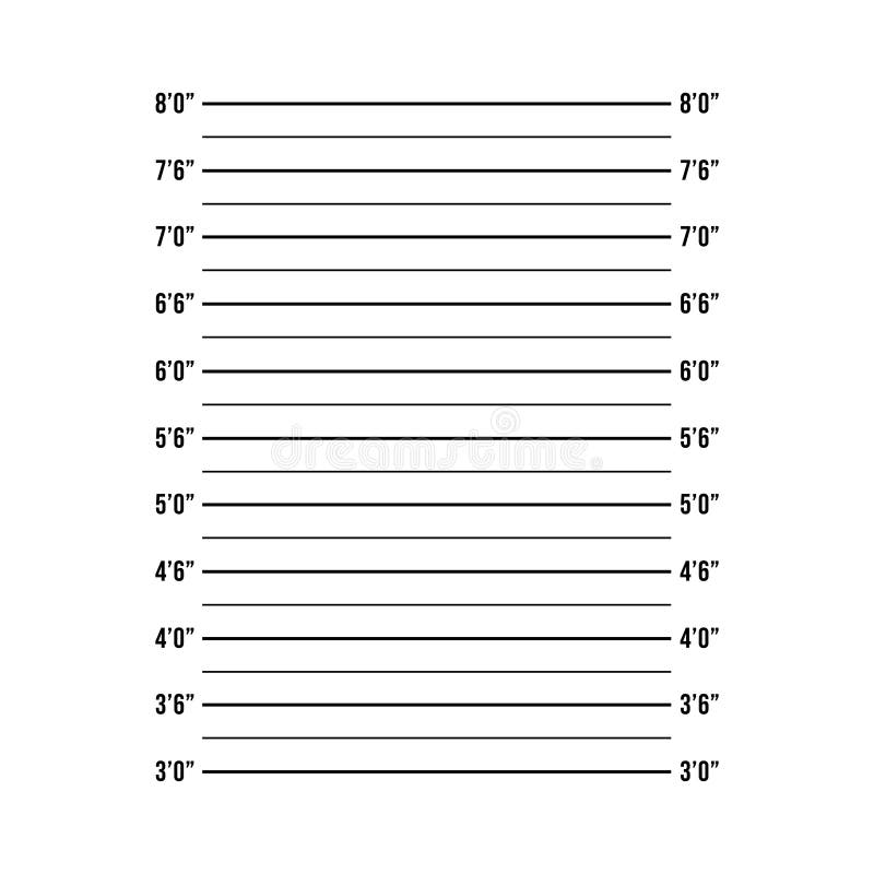 Police Lineup or Mugshot Background. Vector Stock Vector - Illustration ...