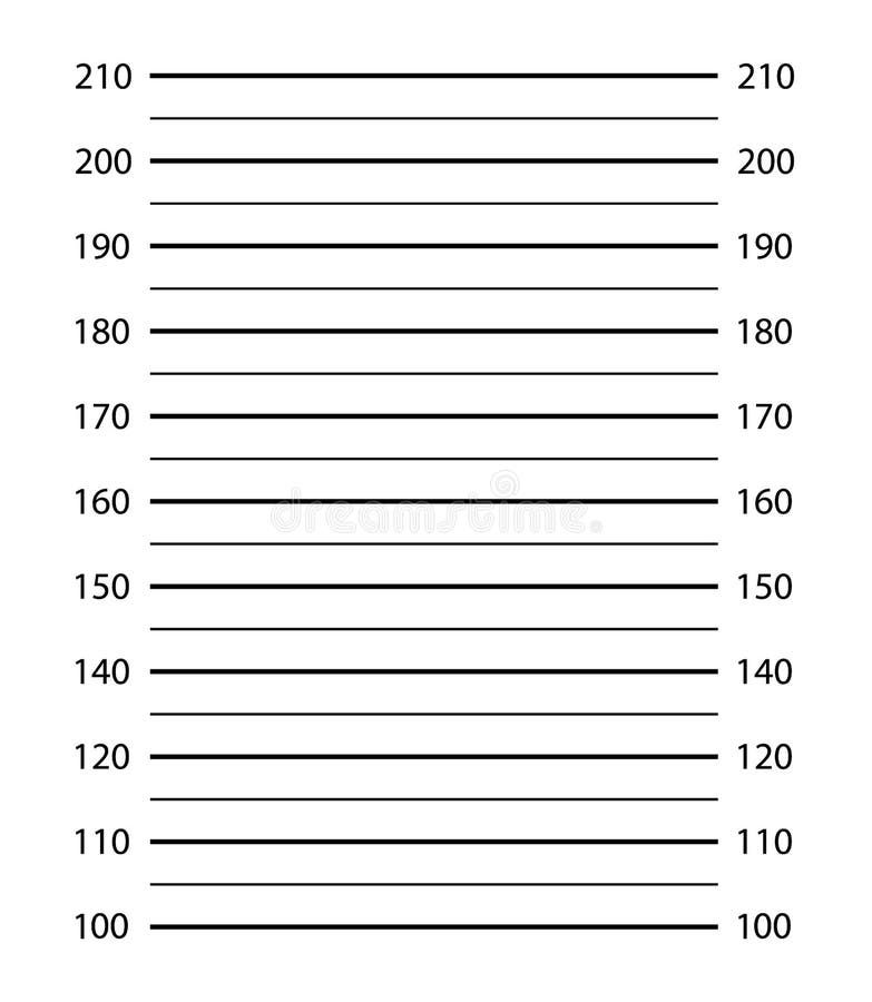 Police Lineup or Mugshot Background. Vector Stock Illustration ...