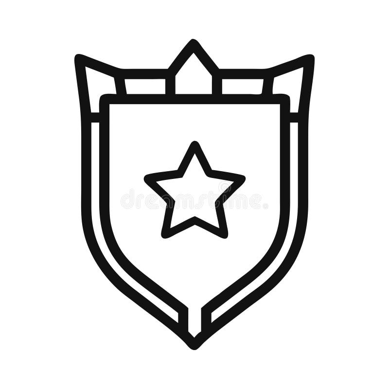 Police Logo Fortress stock illustration. Illustration of emblem - 365468784