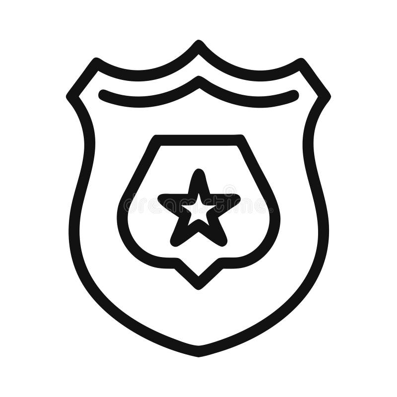 Police Logo Prestige stock vector. Illustration of star - 365469333