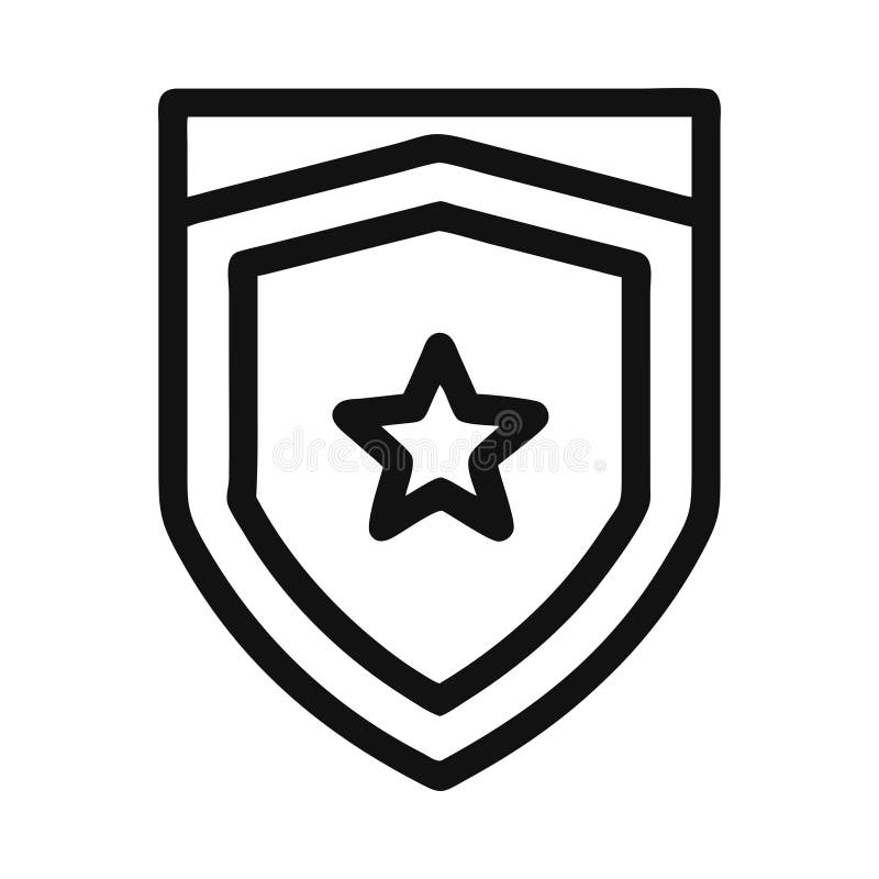 Police Logo Shield stock illustration. Illustration of justice - 365468955