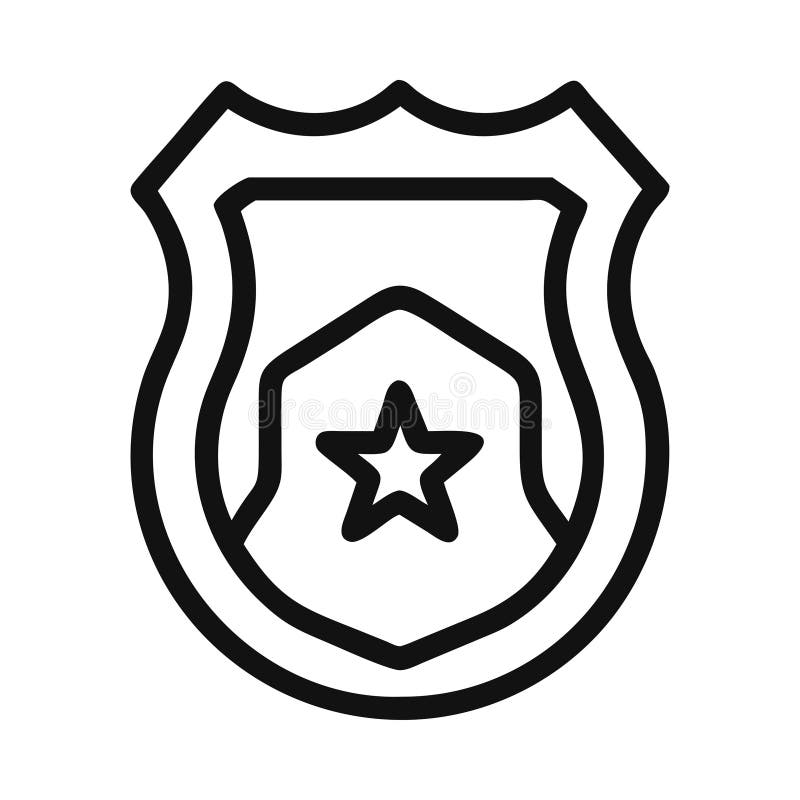 Police Logo Shield stock vector. Illustration of protection - 365469959