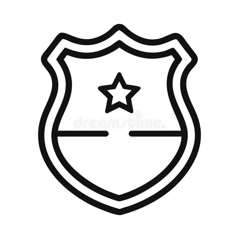 Police Logo Minimal stock illustration. Illustration of department ...