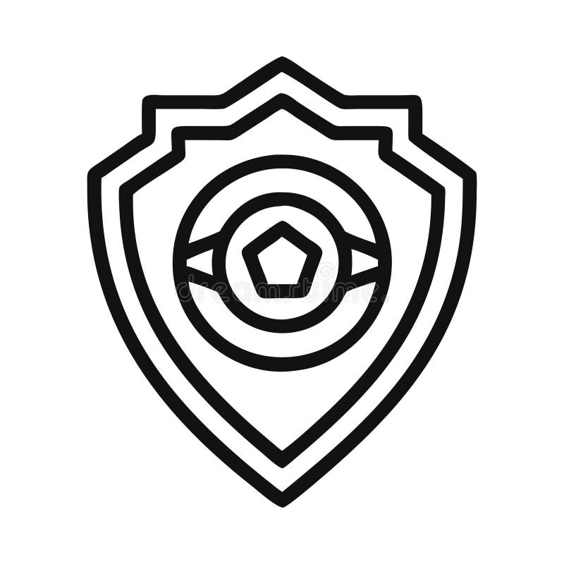 Police Logo Target stock vector. Illustration of shield - 365470545