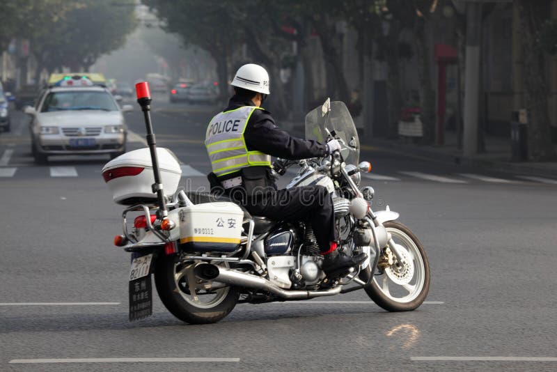 Police man on motorcycle editorial stock photo. Image of policeman ...