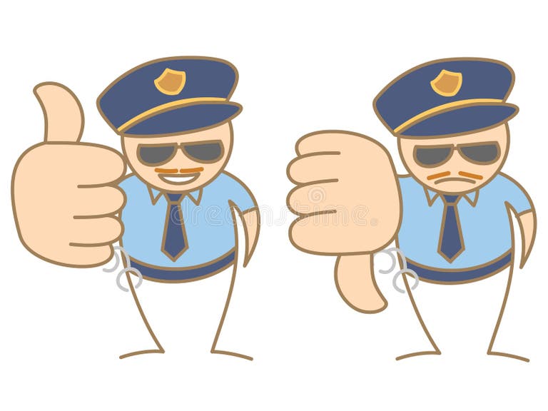 Police Thumbs Up Stock Illustrations 184 Police Thumbs Up Stock Illustrations Vectors