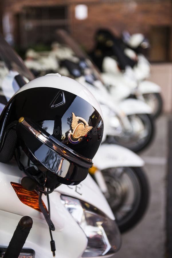 Police Motorcycle stock image. Image of traffic, helmet - 36235175