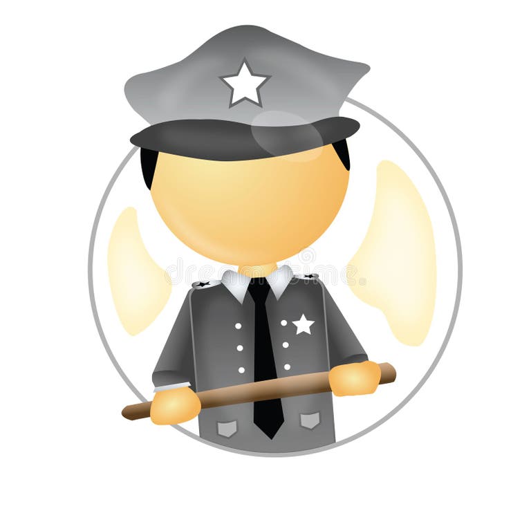 Officer Stick Stock Illustrations – 1,848 Officer Stick Stock ...