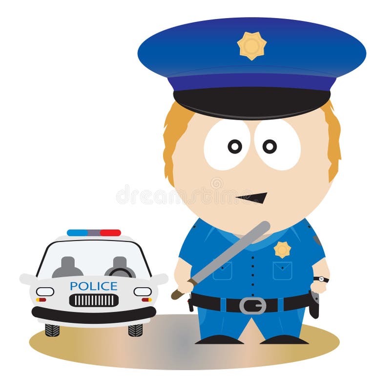 Human Police Officer Stock Illustrations – 6,222 Human Police Officer ...