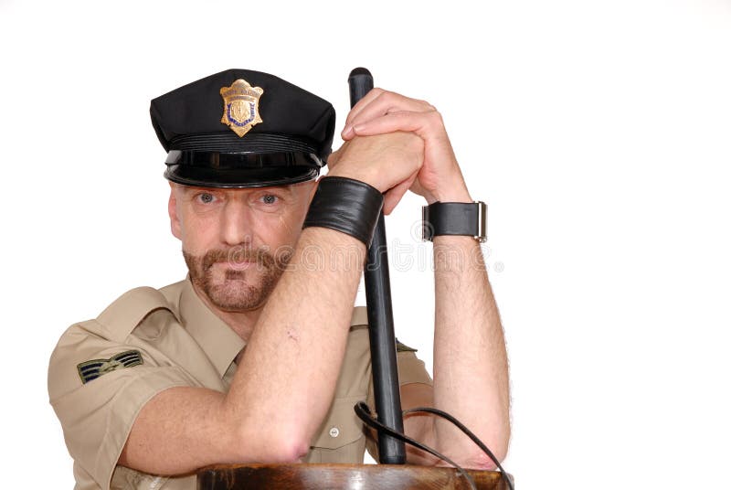 Police Officer - Smiles stock image. Image of folded, caucasian - 5282597