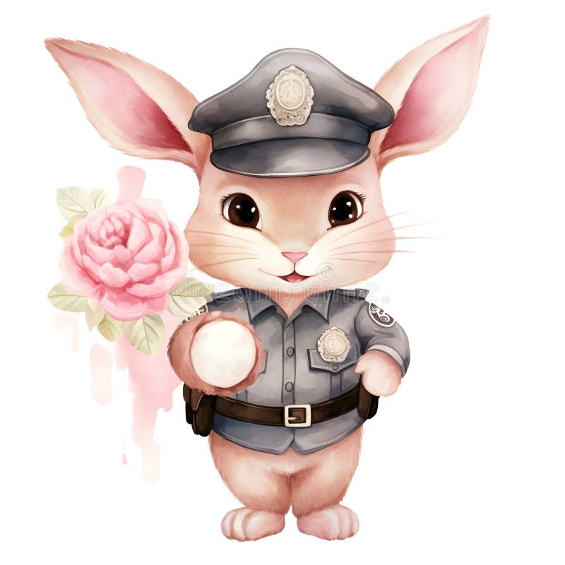 Officer Bunny Stock Illustrations – 65 Officer Bunny Stock ...
